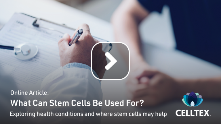 What Is Stem Cell Banking? - Celltex Therapeutics Corporation